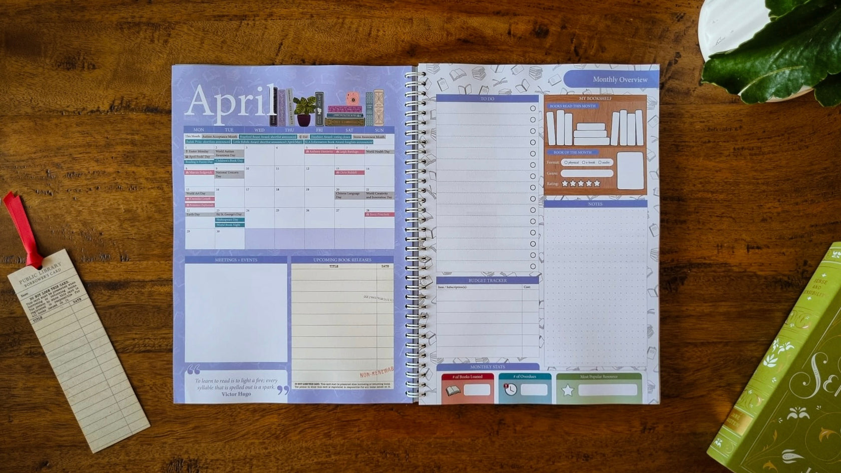 School Library Planner 24-25 – Crooked Quill